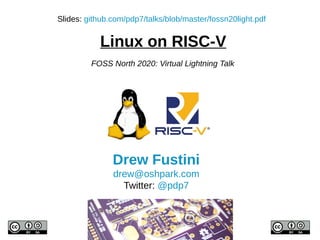 Linux on RISC-V | PPT