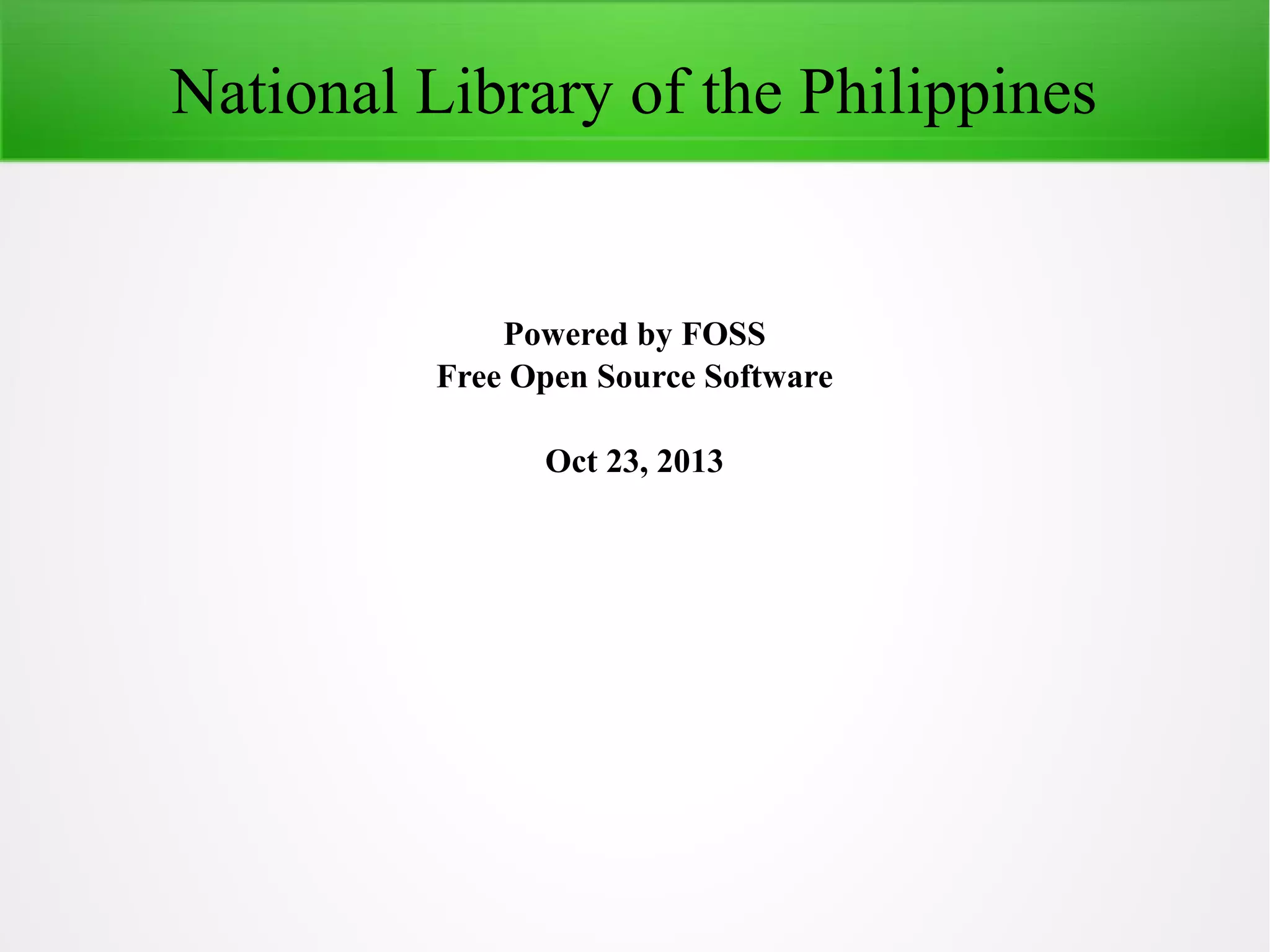 Foss Tools Nlp Odp Shareware And Freeware Computer Software And Applications