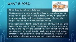 Free Open Source Software over Proprietary Software | PPT