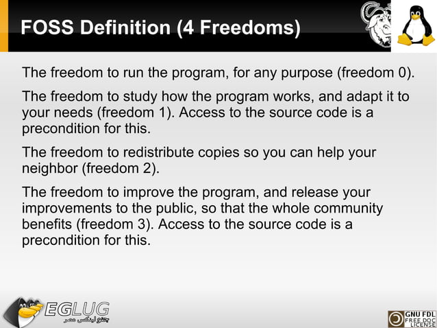 Foss Presentation | PPT