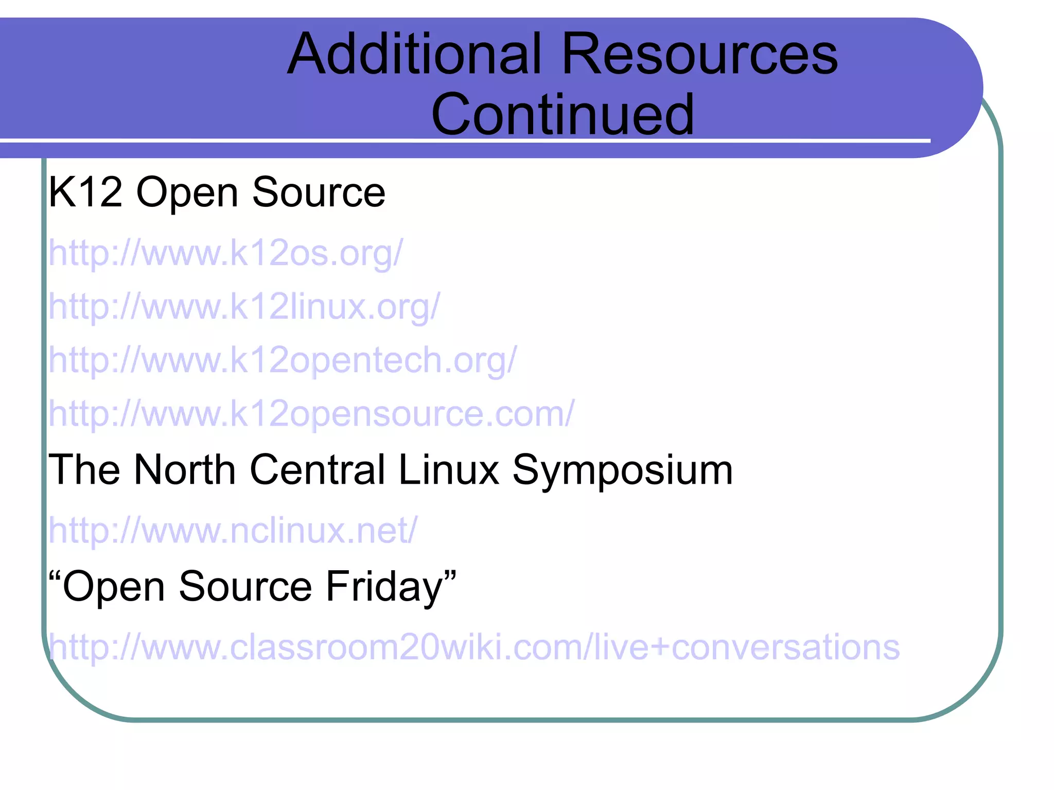 Foss Presentation Odp Shareware And Freeware Computer Software