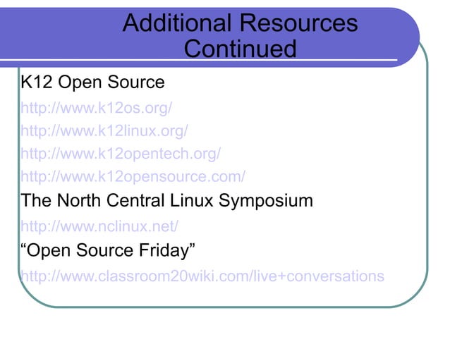 Foss Presentation Odp Shareware And Freeware Computer Software And Applications