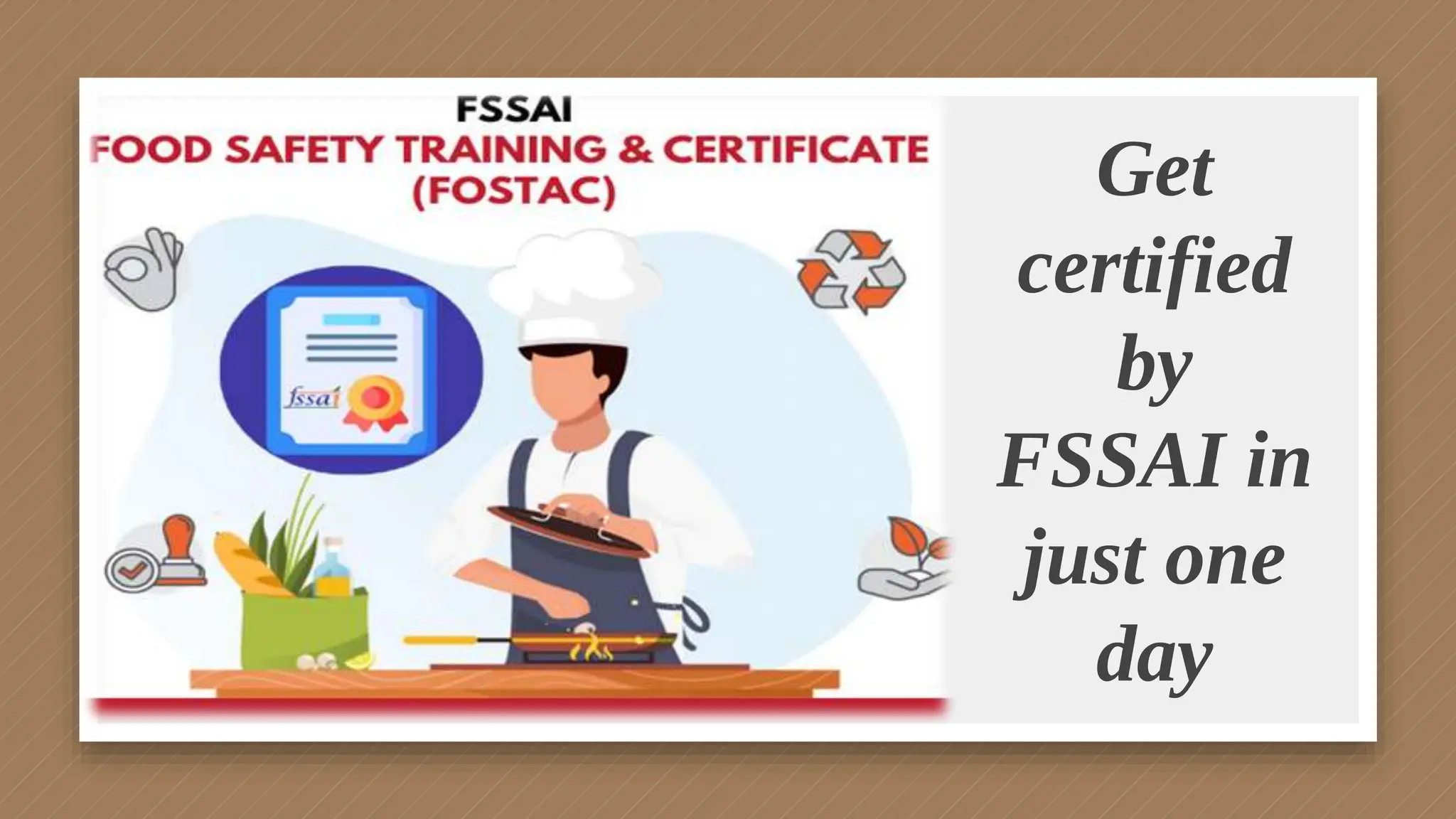fostac ppt_food safety and training certificate | PPTX