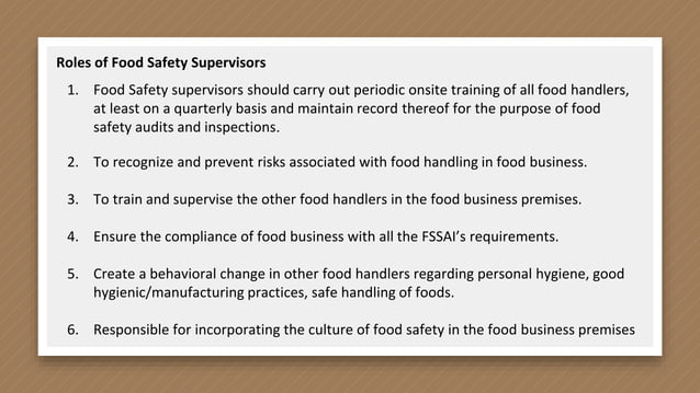 fostac ppt_food safety and training certificate | PPTX
