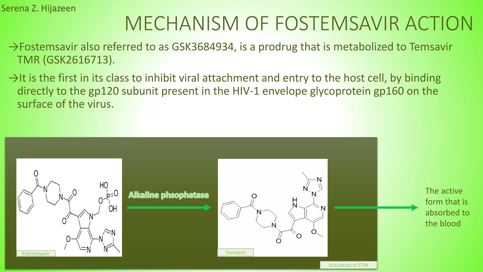 Fostemsavir (Rukobia): HIV Newest Agent, Medicinal Chemistry And ...