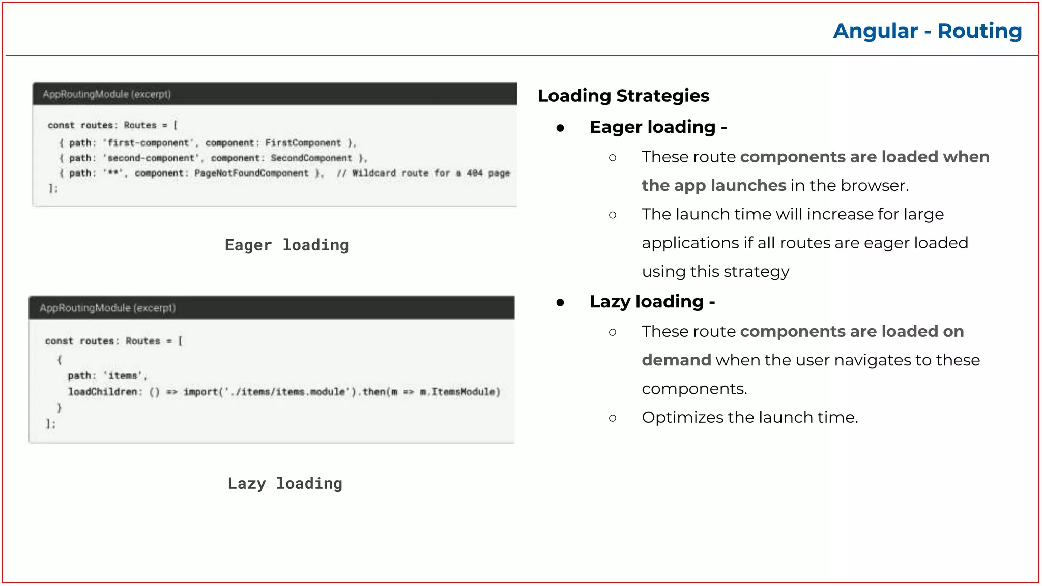 Foster - Getting started with Angular | PPT