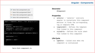 Foster - Getting started with Angular | PPT