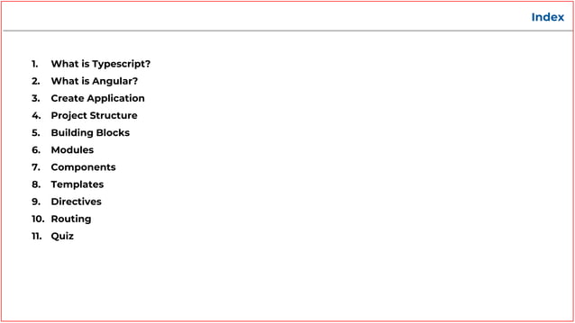 Foster - Getting started with Angular | PPT