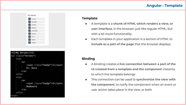 Foster - Getting started with Angular | PPT