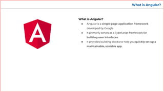 Foster - Getting started with Angular | PPT | Free Download