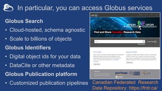 Scaling collaborative data science with Globus and Jupyter | PPTX | Cloud Computing | Internet