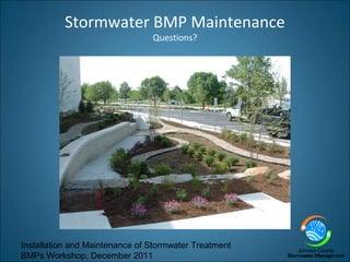 BMP Maintenance - I&M Trng 2011 | PPT