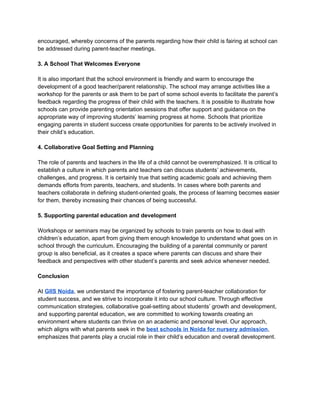 Fostering a Collaborative Partnership_ Engaging Parents in Student’s ...