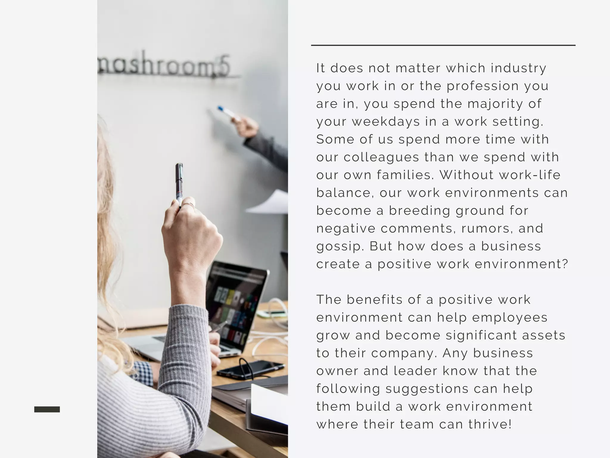 Fostering a Positive Work Environment | PDF