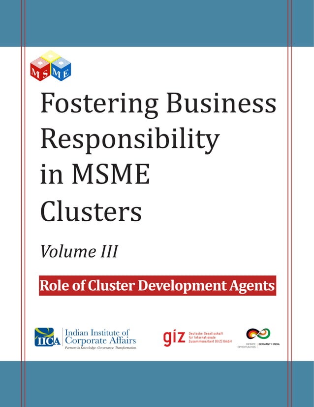 Fostering Business Responsibility in MSME Clusters Volume 3 | PDF