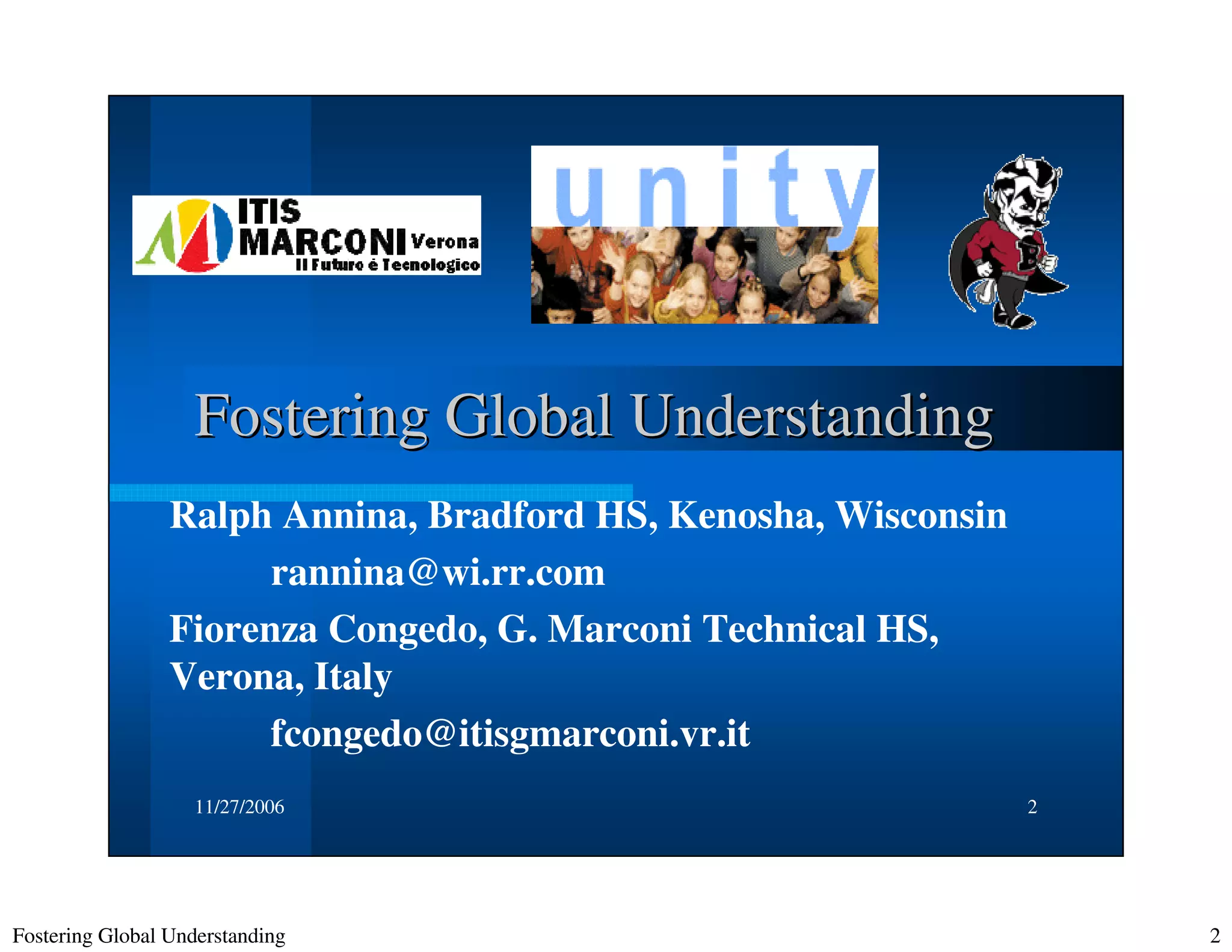 Fostering Global Understanding | PDF