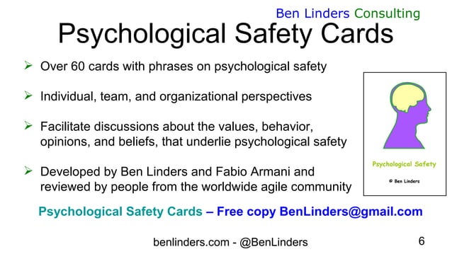 Fostering Psychological Safety in Agile Teams - ACE 2024 - Ben Linders.pdf