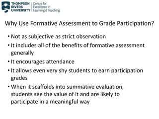 Fostering Student Learning through Formative Assessment-Based ...