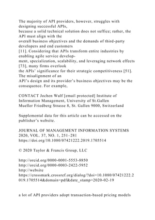 Fostering Value Creation with Digital Platforms A UnifiedTh.docx