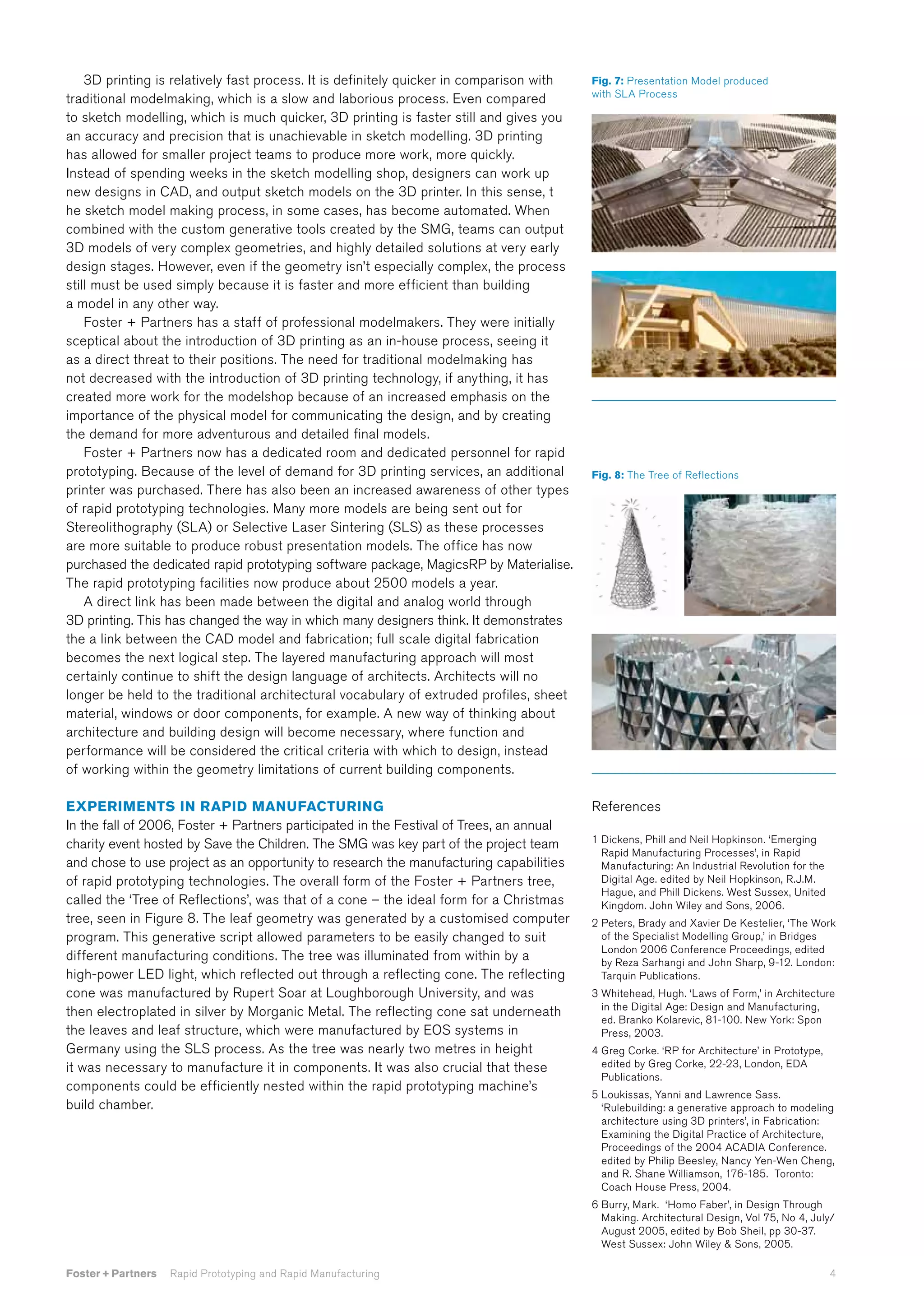 Foster + partners r&d rapid prototyping | PDF