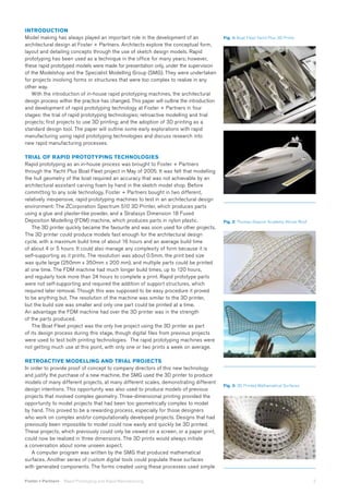 Foster + partners r&d rapid prototyping | PDF