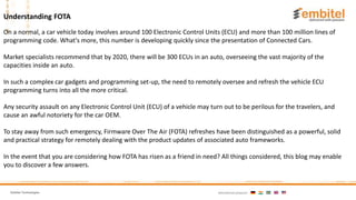 FOTA Upgrade on Automotive and IoT Industry | PPTX