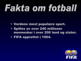 Fotball | PPT