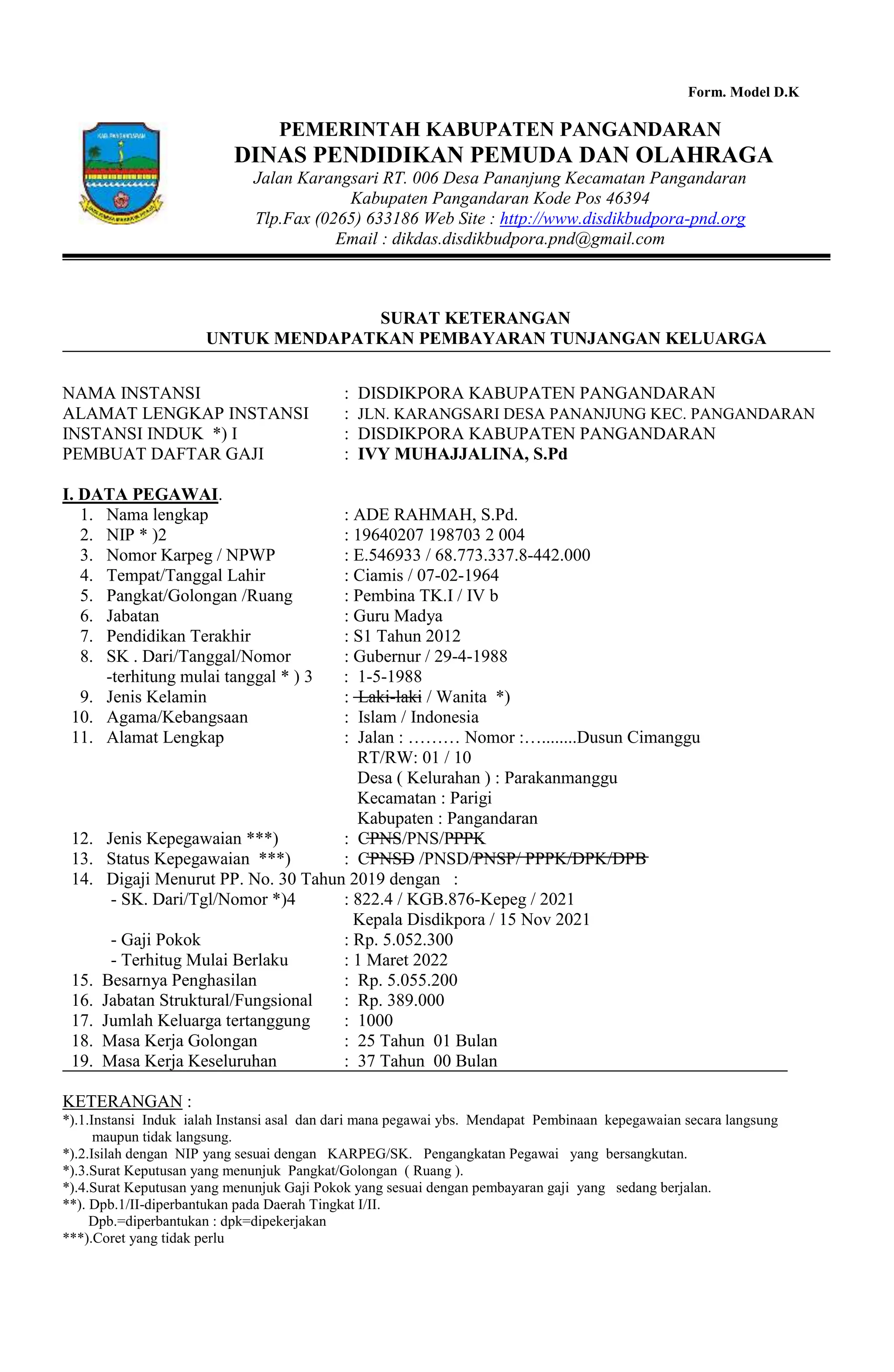 Format pembuatan dokumen PNS SKUM PTK.doc