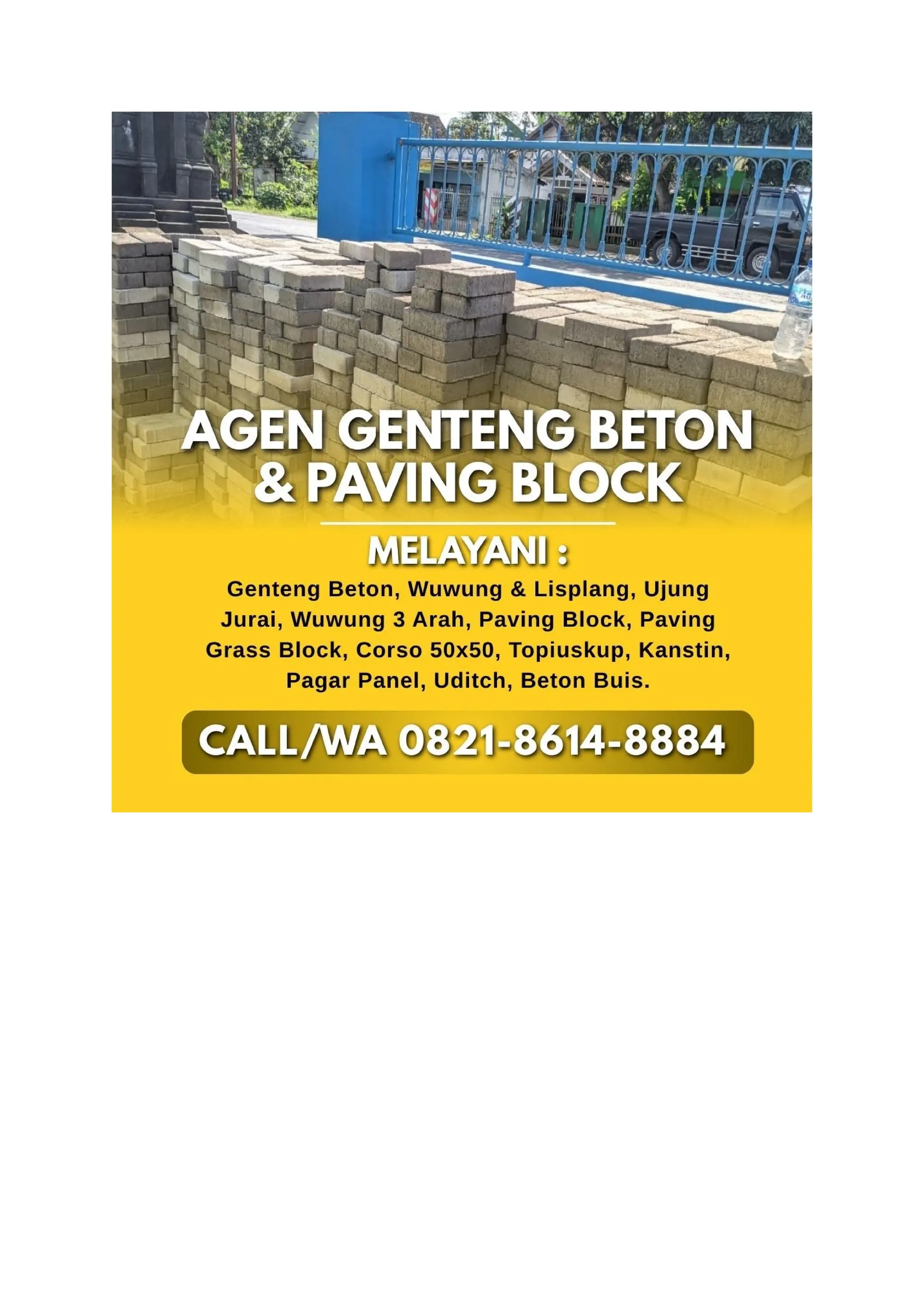 Garasi Lebih Rapi dengan Paving Block yang Elegan | DOCX