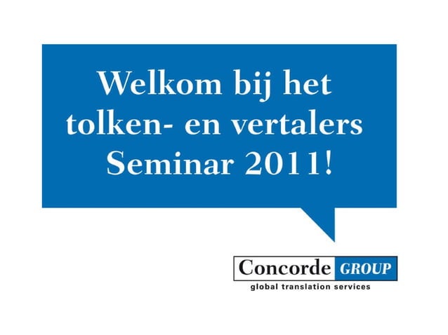 Foto overzicht seminar-2011 | PPT