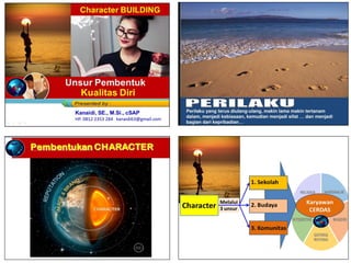 Training “CHARACTER BUILDING & WORK MOTIVATION” bagi para ASN Dinas Penanaman Modal & Pelayanan ...
