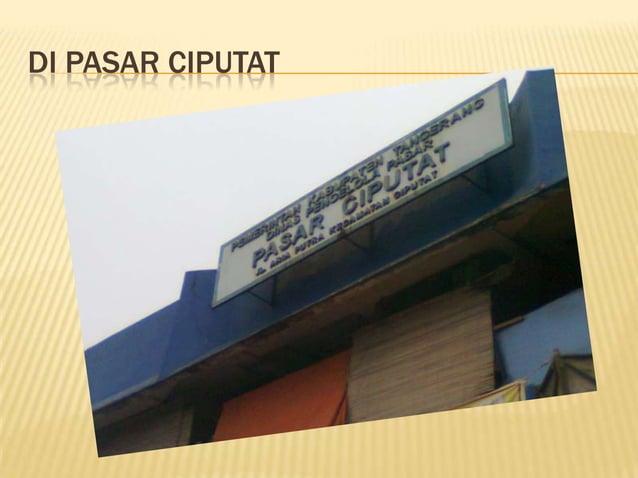 Foto2 pasar dan terminal | PPTX