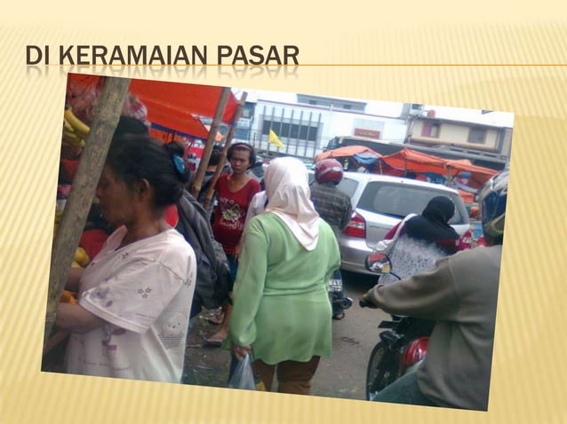 Foto2 pasar dan terminal | PPTX