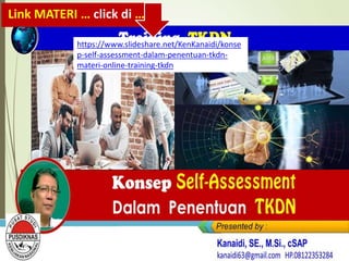 Pelaksanaan Training TKDN (Tingkat Komponene DALAM NEGERI) Karyawan PT. TransJakarta | PPT
