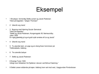 Registrering af fotoalbum | PPT