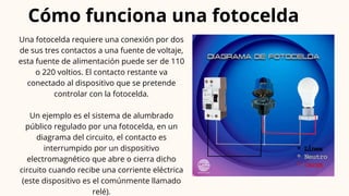 Fotoceldas Y Los Diferentes Tipos Que Existen Pdf