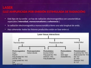FOTOCOAGULACIÓN LASER EN LA RETINA .pptx