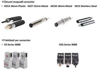 Fotoelektrik sensorlar- Photoelectric Sensors | PPTX