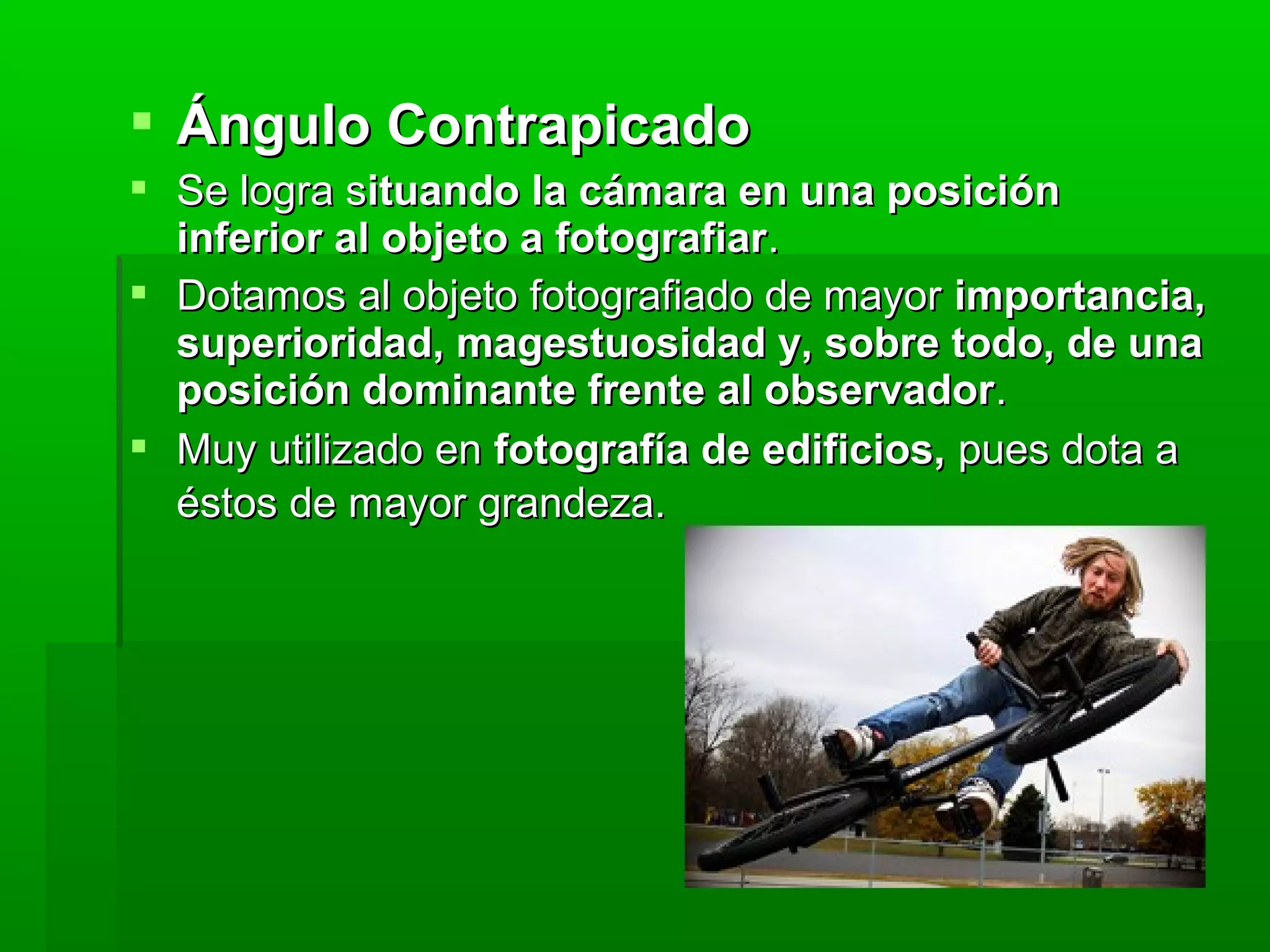 Fotografía planos y angulos 2 | PPT