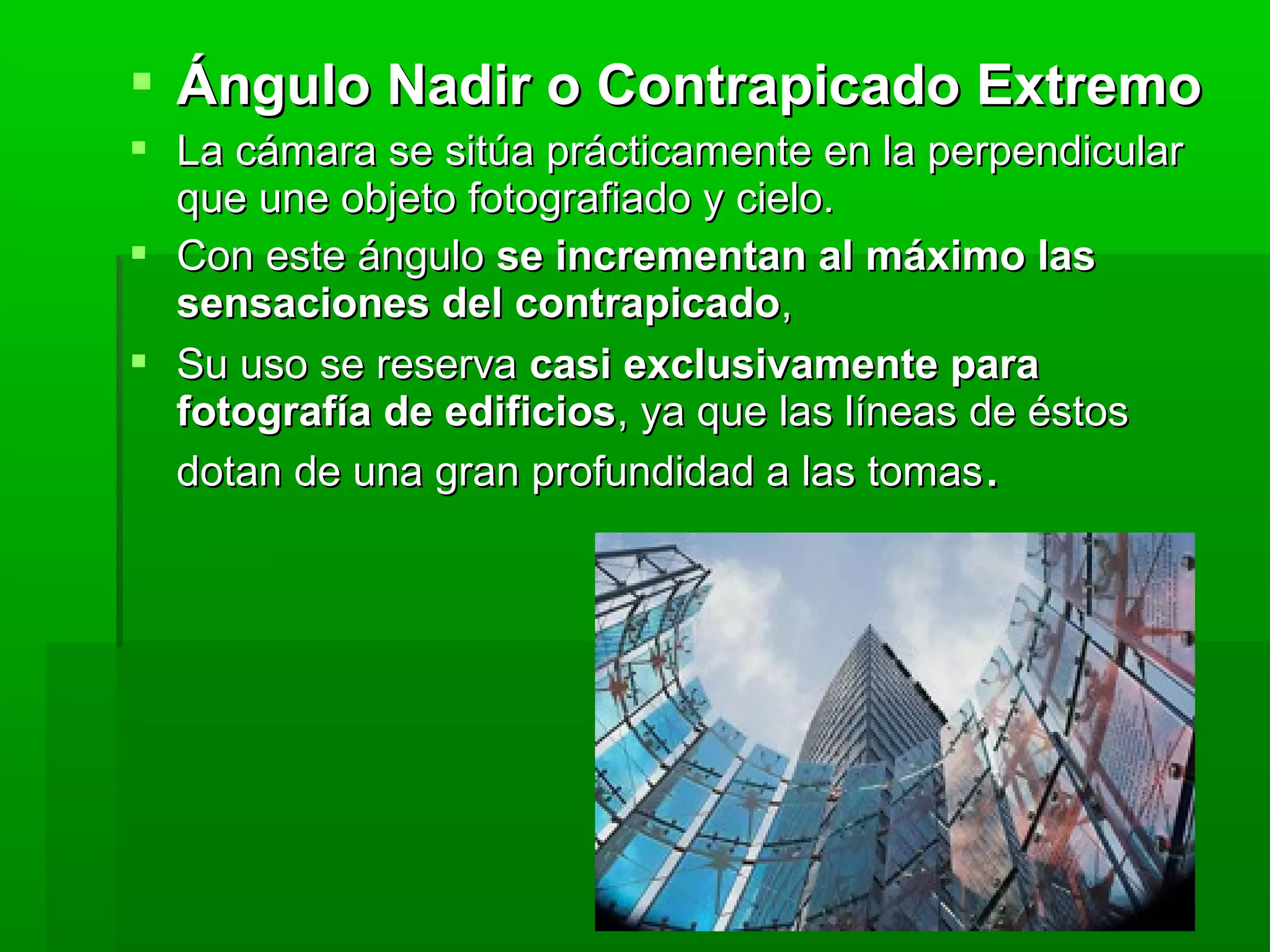 Fotografía planos y angulos 2 | PPT