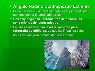 Fotografía planos y angulos 2 | PPT