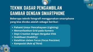 Belajar Konten Kreator dan dunia Fotografi | PDF