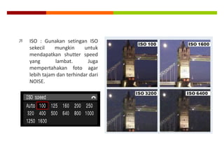 Fotografi-Interior-Pertemuan-5 - Pelajaran Fotografi Dasar | PDF