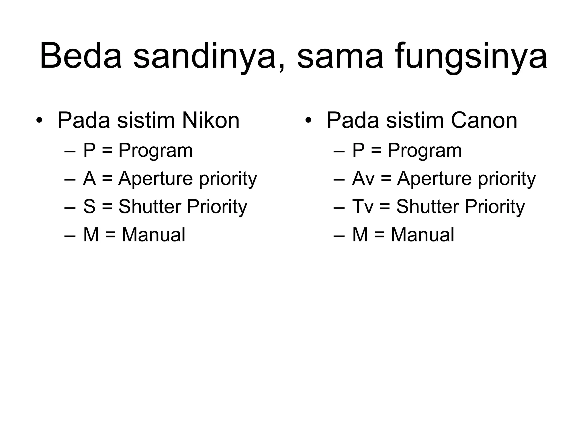 dasar-dasar Fotografi untuk pemula dan dasar.ppt