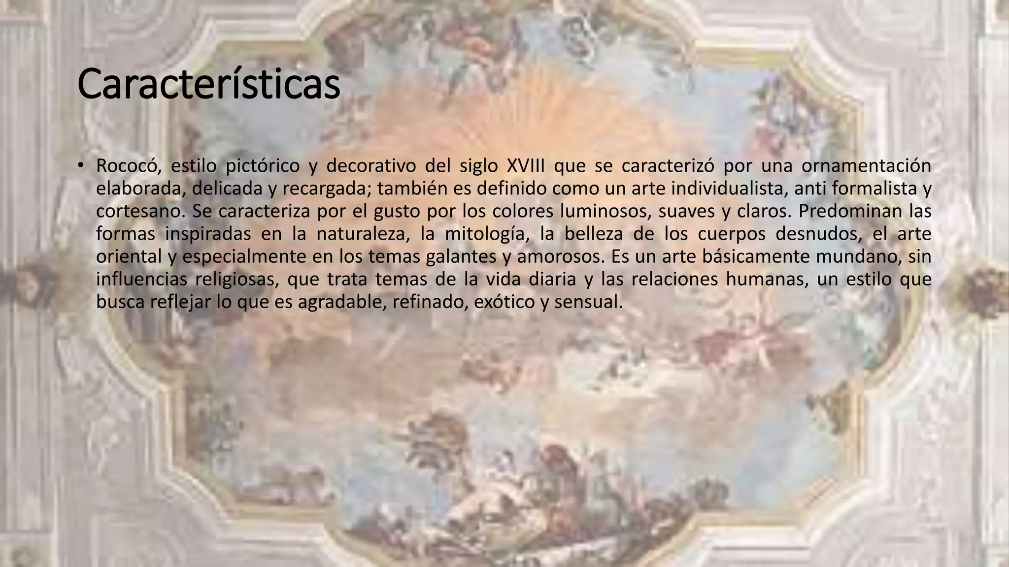 EL ARTE ROCOCÓ (1730 - 1760) | PPT | Descarga Gratuita