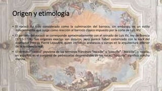 EL ARTE ROCOCÓ (1730 - 1760) | PPTX