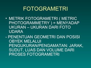 Fotogrametri | PPT