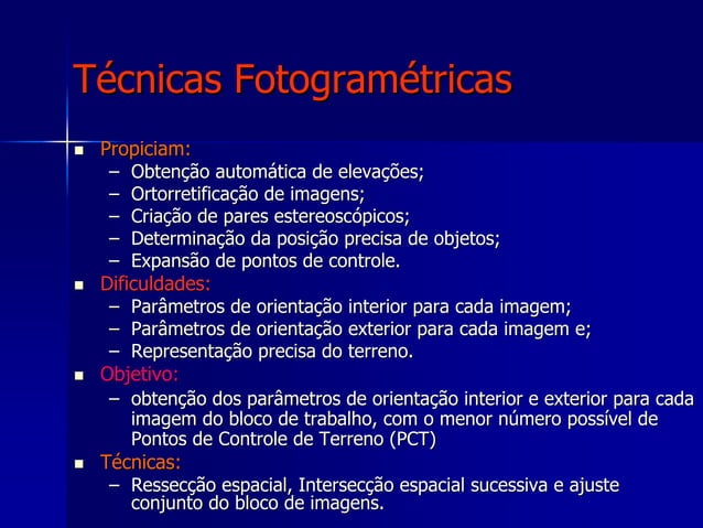 Fotogrametria digital | PPT