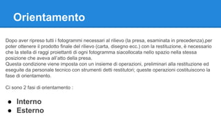 Introduzione alla Fotogrammetria | PPT