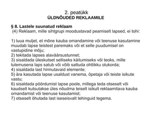 Foto ja reklaam | PPT